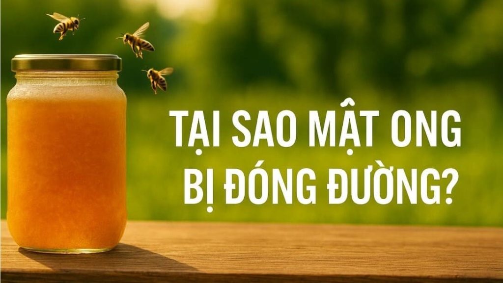 🌿Mật ong bị đóng đường: Vì sao xảy ra? Có phải mật ong giả?